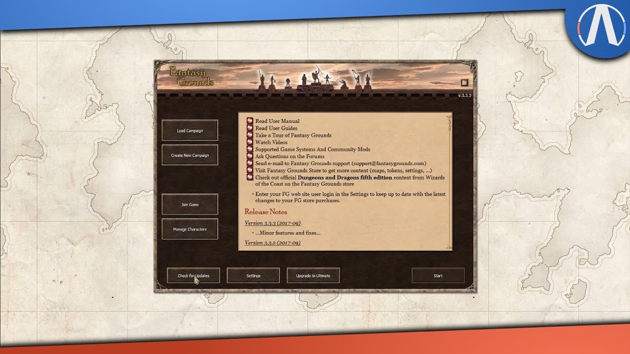 Getting Started in Fantasy Grounds in 60 seconds - YouTube