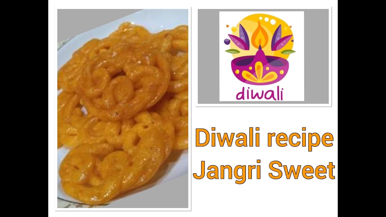 How To Make Jangri Sweet/Diwali Recpie - YouTube
