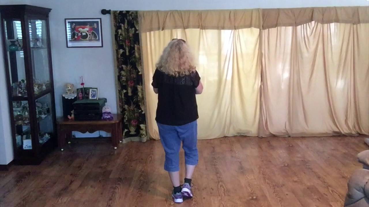 Locomotion Line Dance TEACH - YouTube