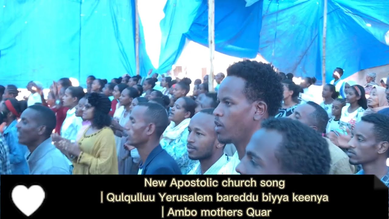 Qulqulluu Yerusalem bareddu biyya keenya | Ambo Apostolic church - YouTube