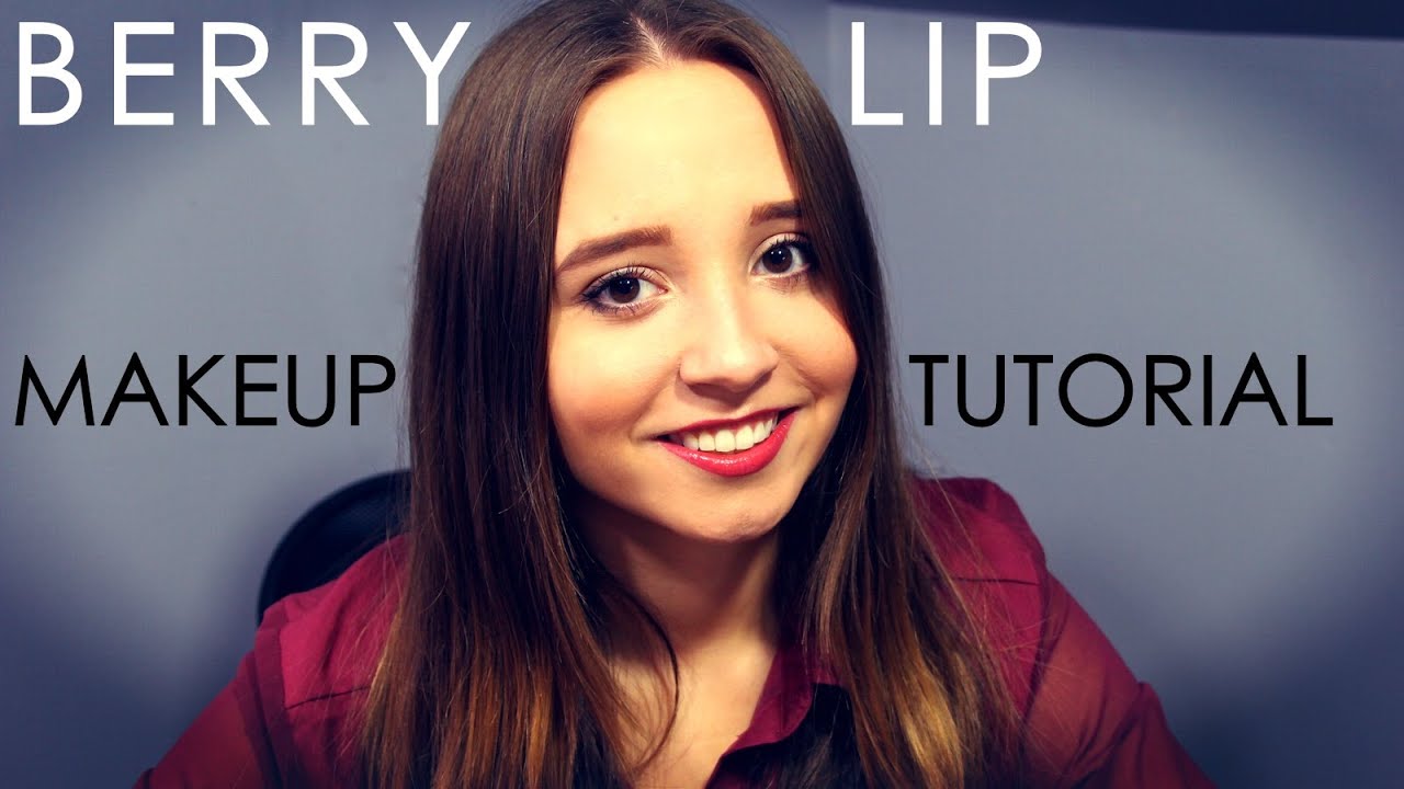 Berry Lip Makeup Tutorial Ali Brustofski Youtube