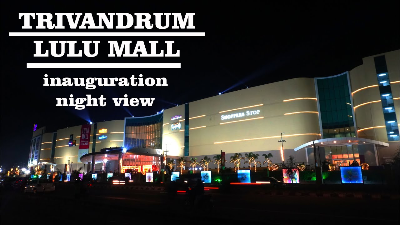 Trivandrum lulu mall night view # trivandrum lulu mall - YouTube