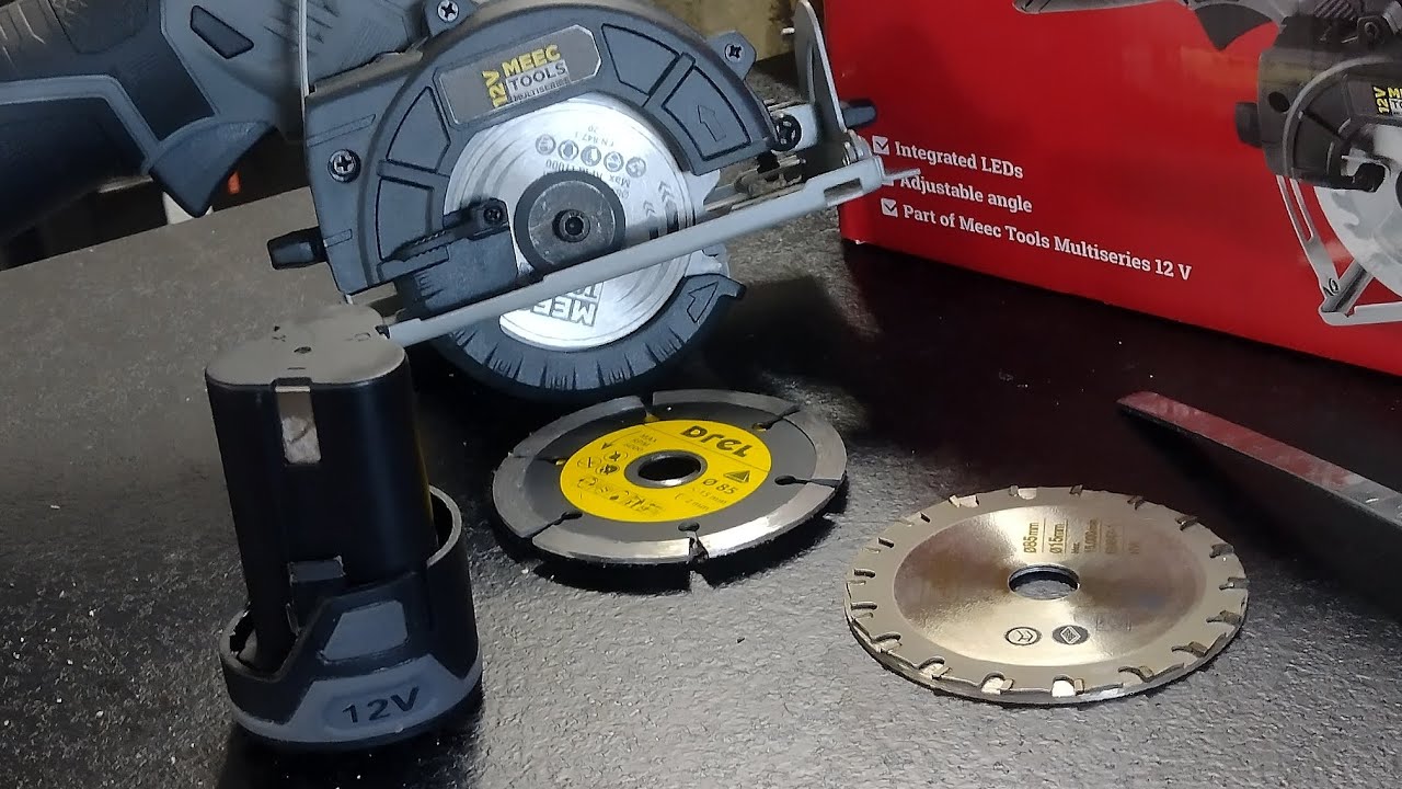 Meec Tools Multiseries 12V - pilarka tarczowa 85mm - pierwsze wrażenie ...