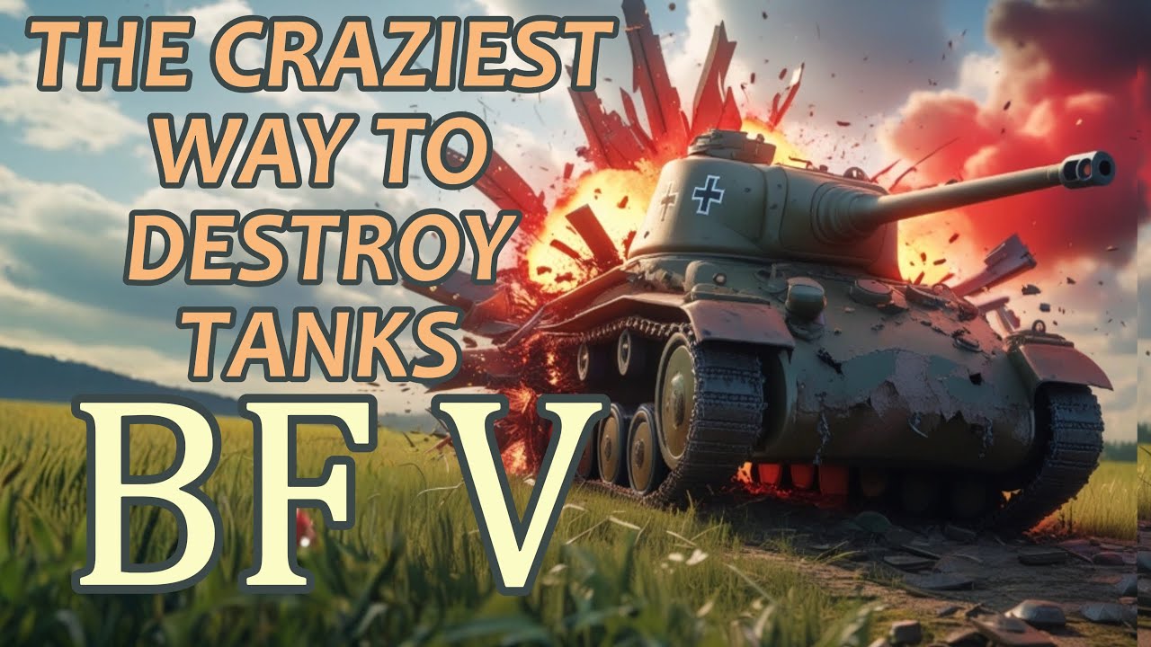 THE CRAZIEST WAY TO DESTROY TANKS | Battlefield 5 - YouTube