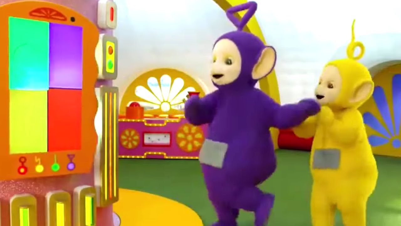 Dispy Tubby Phone Dance! Up and Down - Teletubbies - YouTube