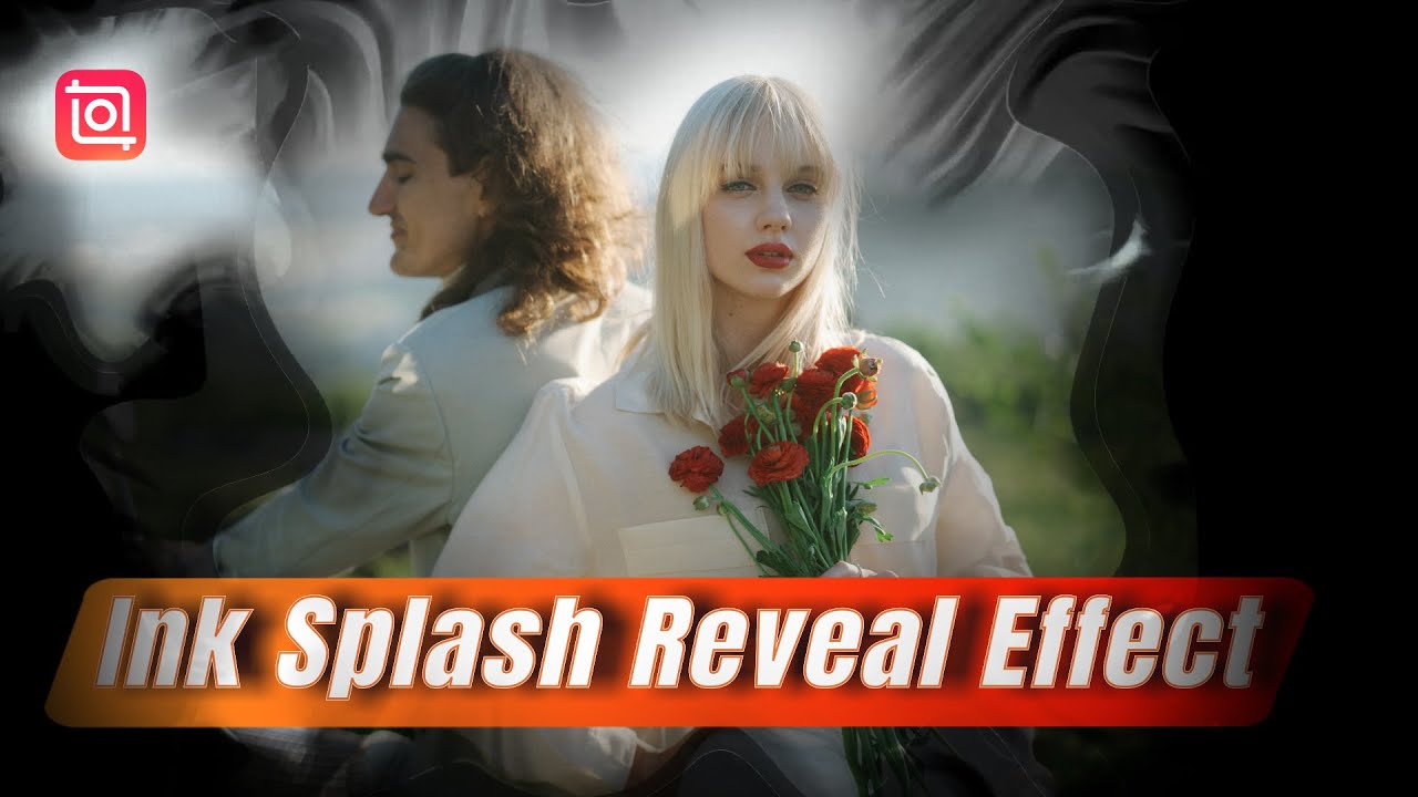 Create Ink Splash Reveal Effect Status Video (InShot Tutorial) - YouTube