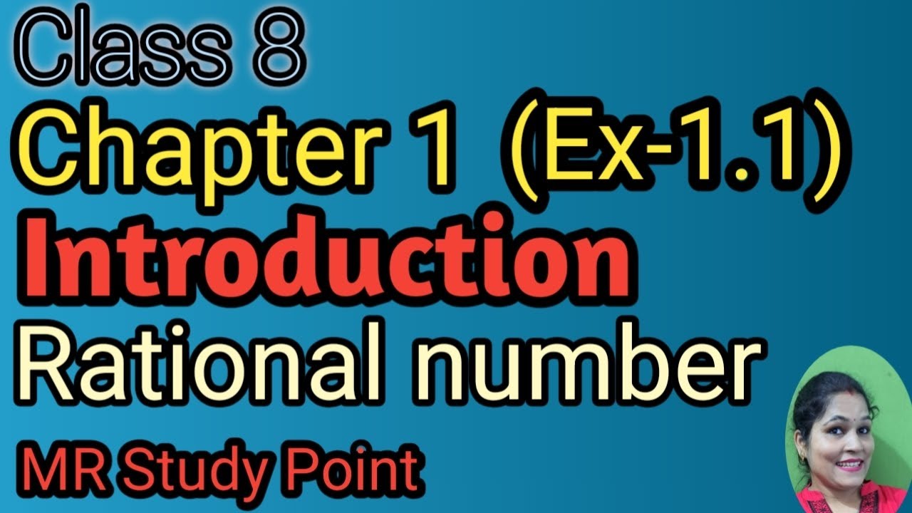 Class 8 chapter 1 / rational number/exercise 1.1/ introduction/ class 8 ...
