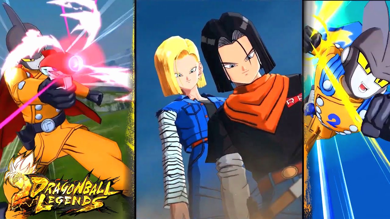 Legends Limited Android 17 & 18 (Switch) AND DBS Super HERO Gamma 1 & 2 ...
