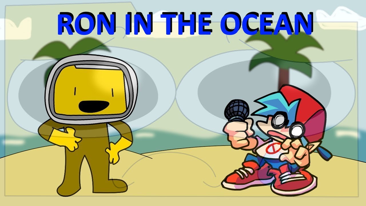 Friday Night Funkin' - Ron In The Ocean (FNF MODS) - YouTube