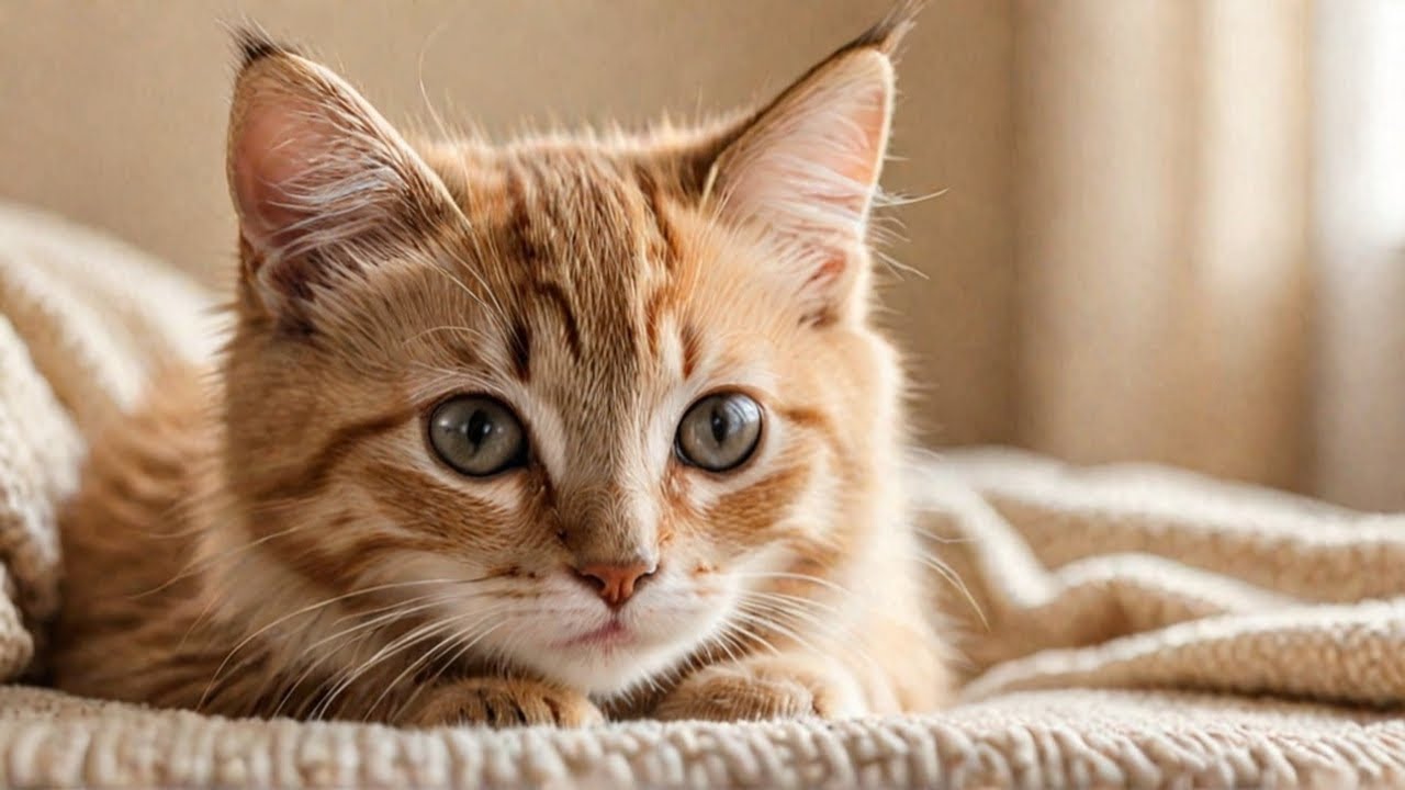 Cats & Kittens with Calming Music ,Adorable cute Kitty - YouTube