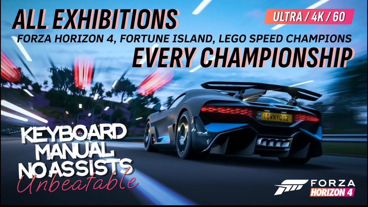 Forza Horizon 4 - Dominate Every Race & Championship, Keyboard Gameplay ...
