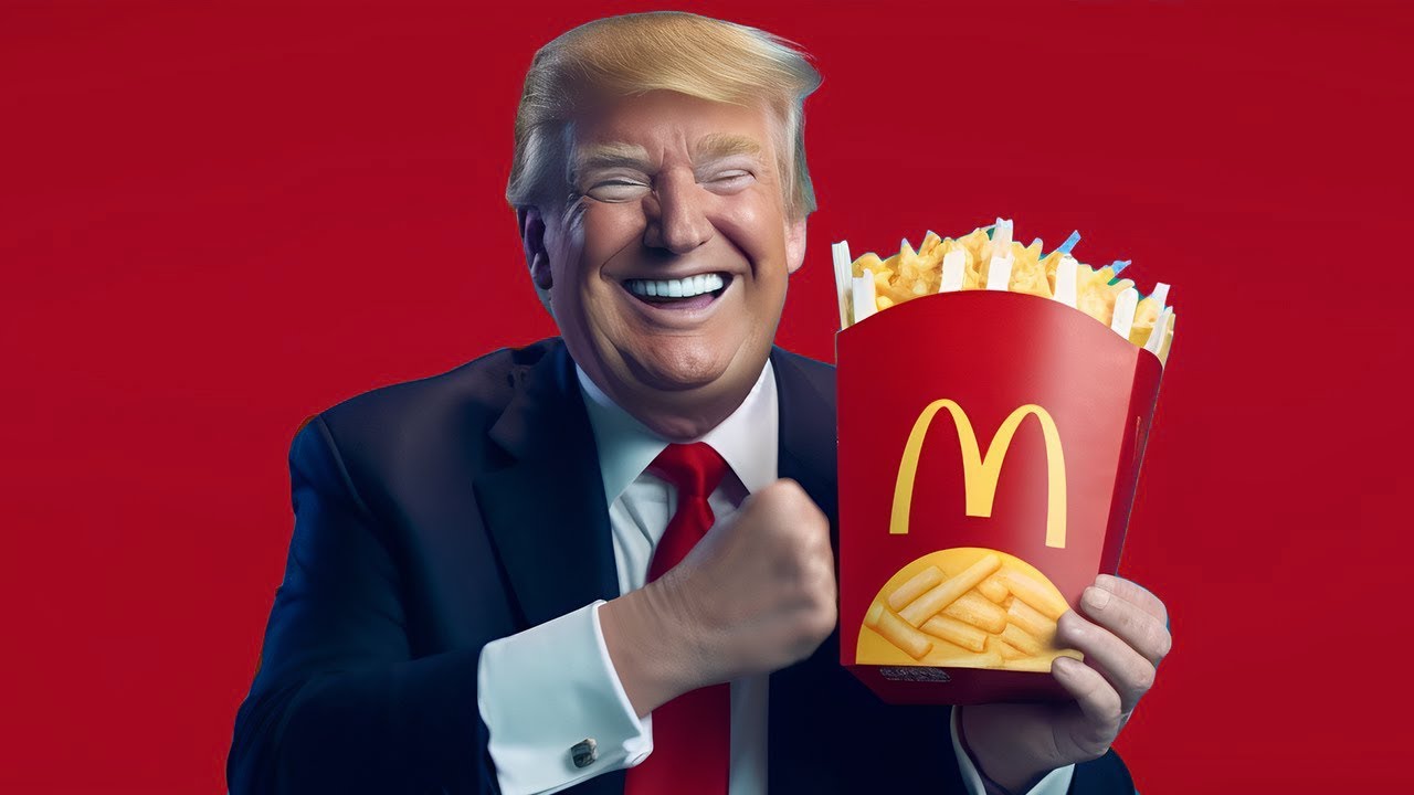 I asked AI to make a Donald Trump Mc Donald's commercial (2024 Edition ...