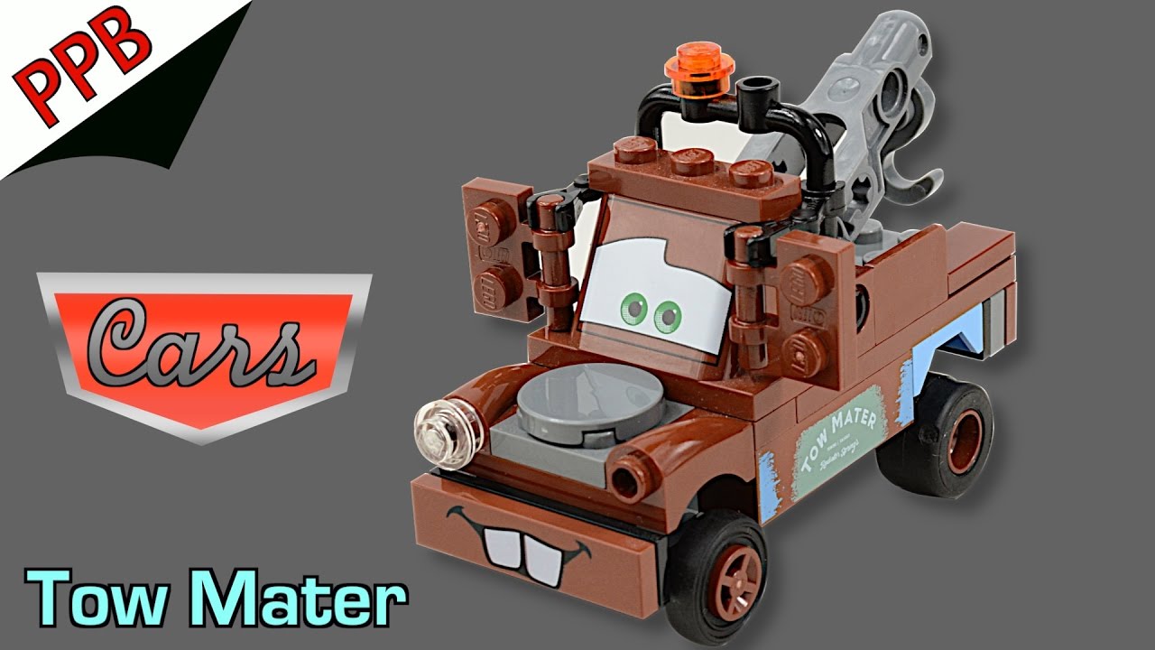 Midweek Micro #23: Tow Mater / Lego stop motion build 8201 - YouTube