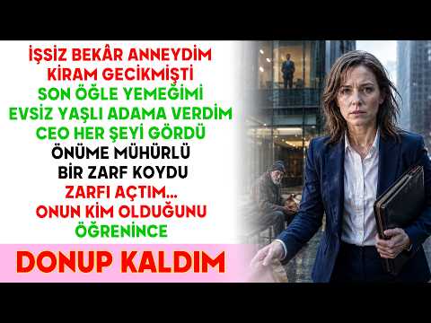 İş Görüşmesinden Önce Evsiz Bir Adamı Doyurdum—CEO Bana Gizemli Bir Zarf Uzattı
