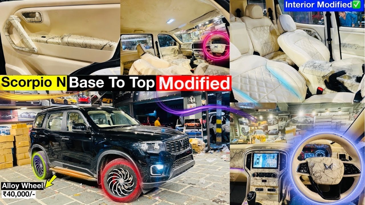 Scorpio N Accessories Scorpio N Z2 Grab Handle Scorpio N Autofold Orvm ...