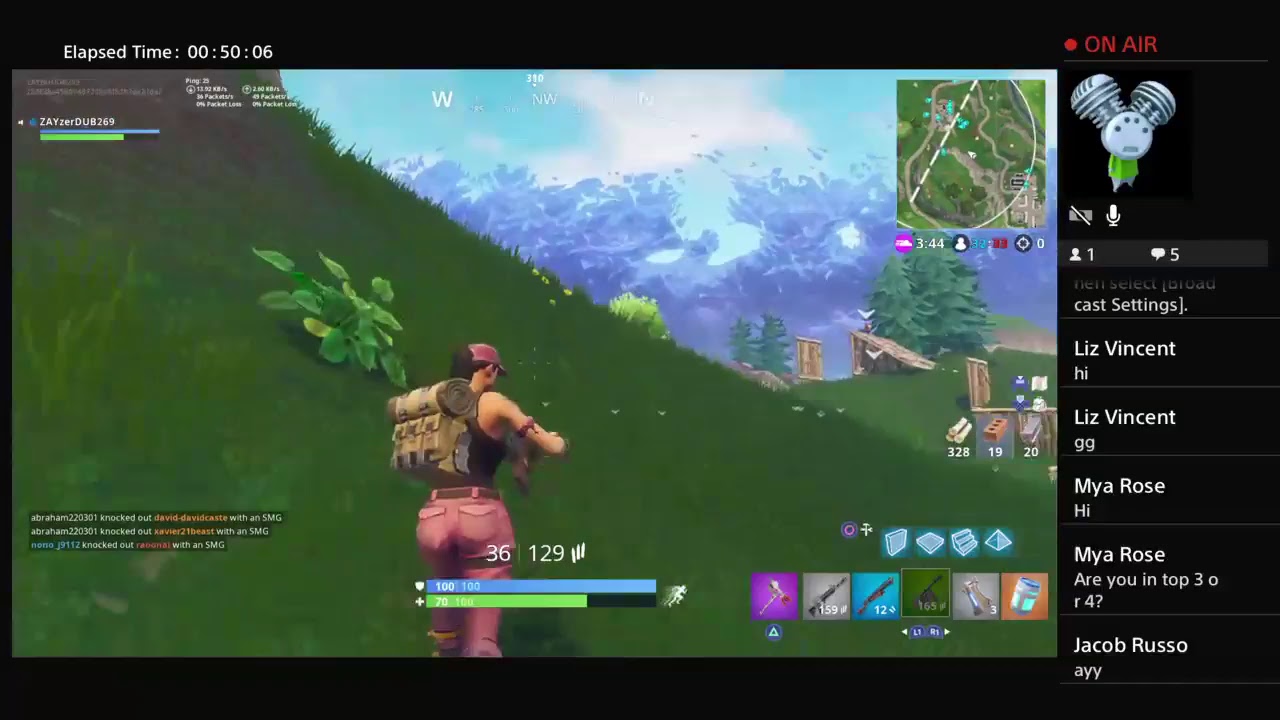 Normal fortnite game play - YouTube