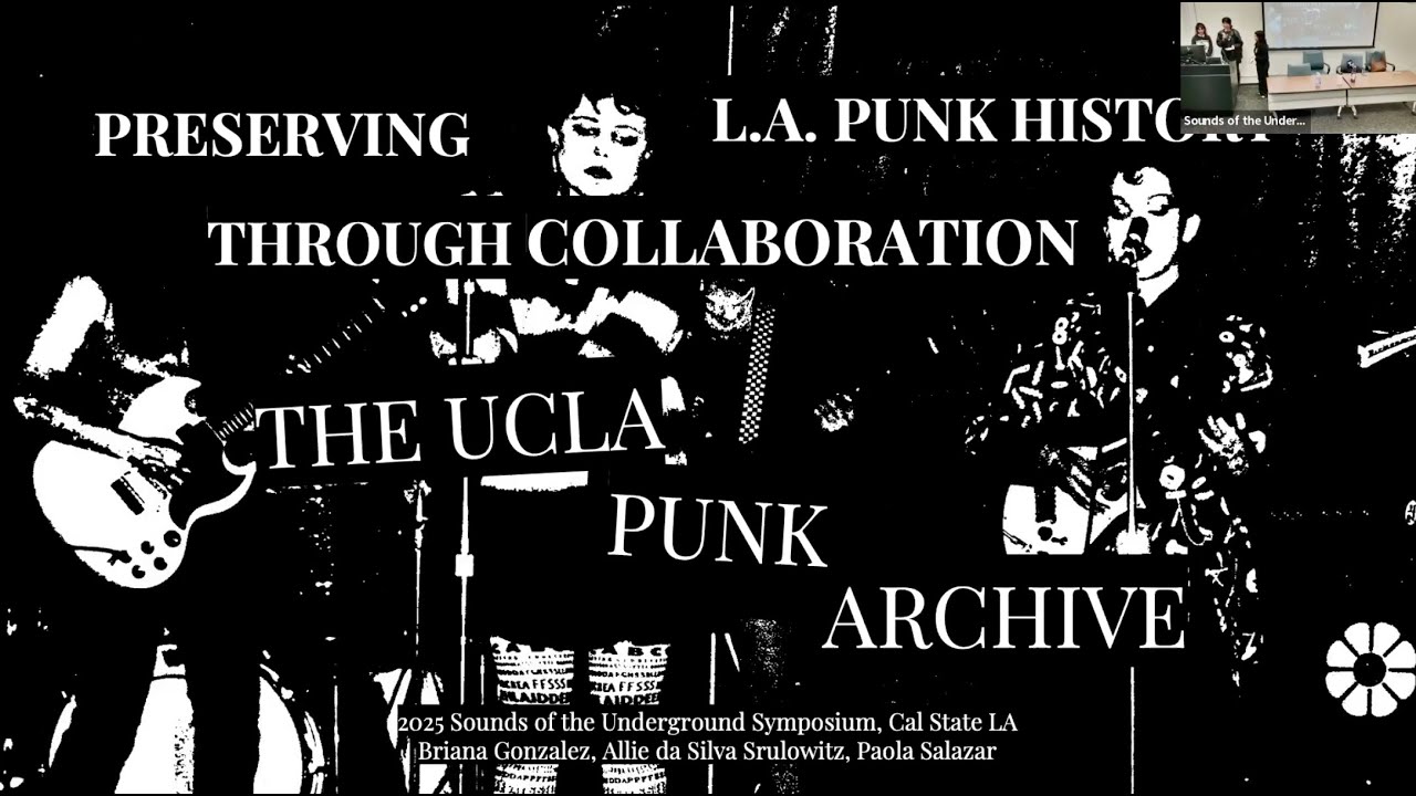 Preserving Punk through Community Collaboration: The UCLA Library Punk ...