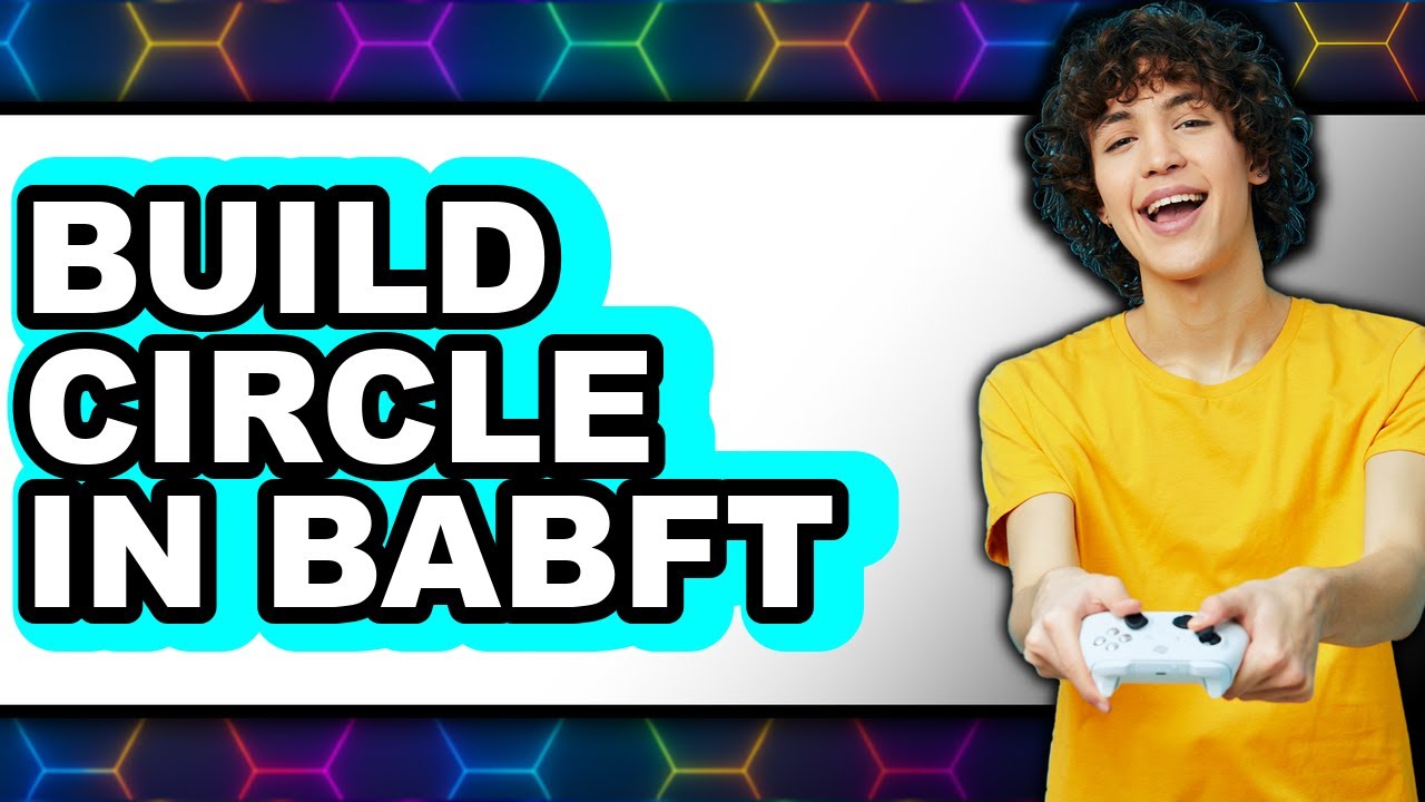 How to Build a Circle in Babft (Only Way) - YouTube