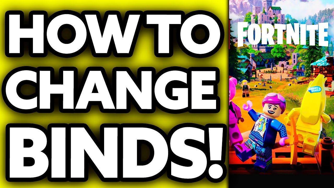 How To Change Binds in Lego Fortnite (2025) - Step by Step - YouTube