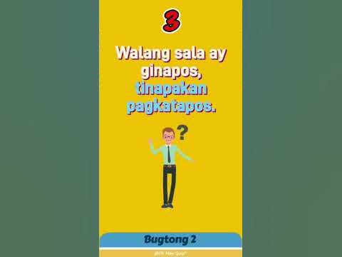 Bugtong.2 Kaya mo bang sagutin ang Bugtong na ito? #viral #trending #philippines #kids - YouTube
