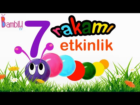 7 Rakamı Etkinlik - Eğlenceli 7 Rakamı - Okulöncesi