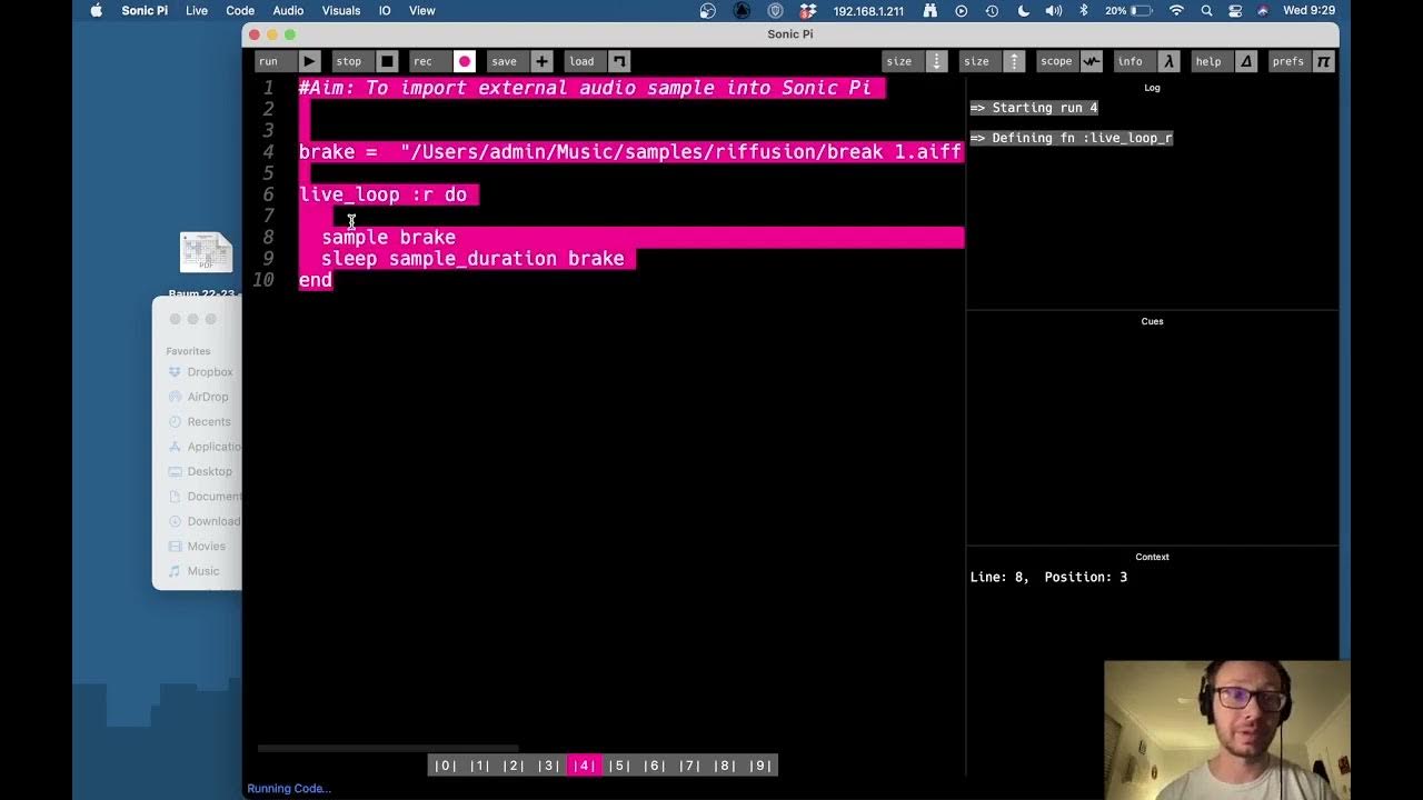 Sonic Pi Tutorial - Loading External Samples - YouTube