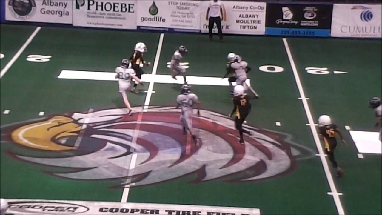 Football 10 year old Phenom Devin Collier Albany Ga Arena - YouTube