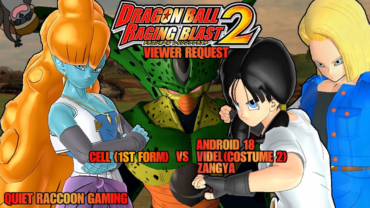 Dragon Ball: Raging Blast 2 (PS3) Viewer Request - Zangya, Videl ...