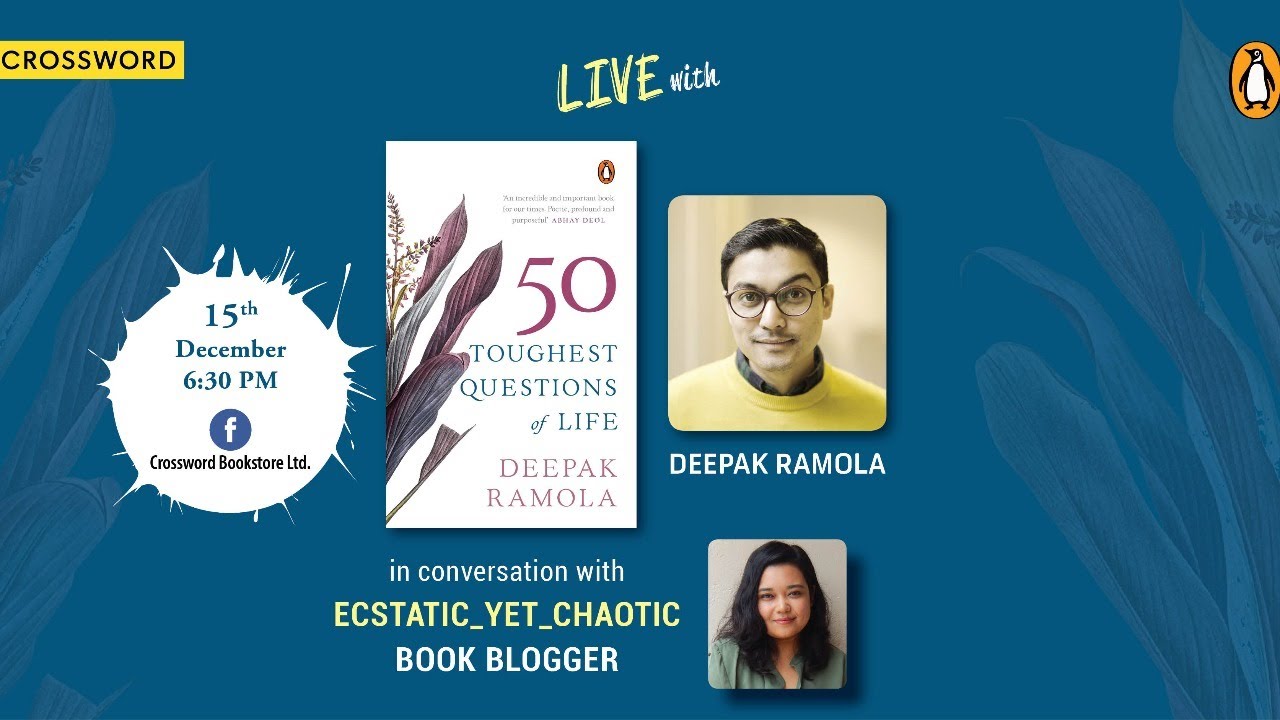 Live Session on '50 Toughest Questions Of Life' by Deepak Ramola - YouTube