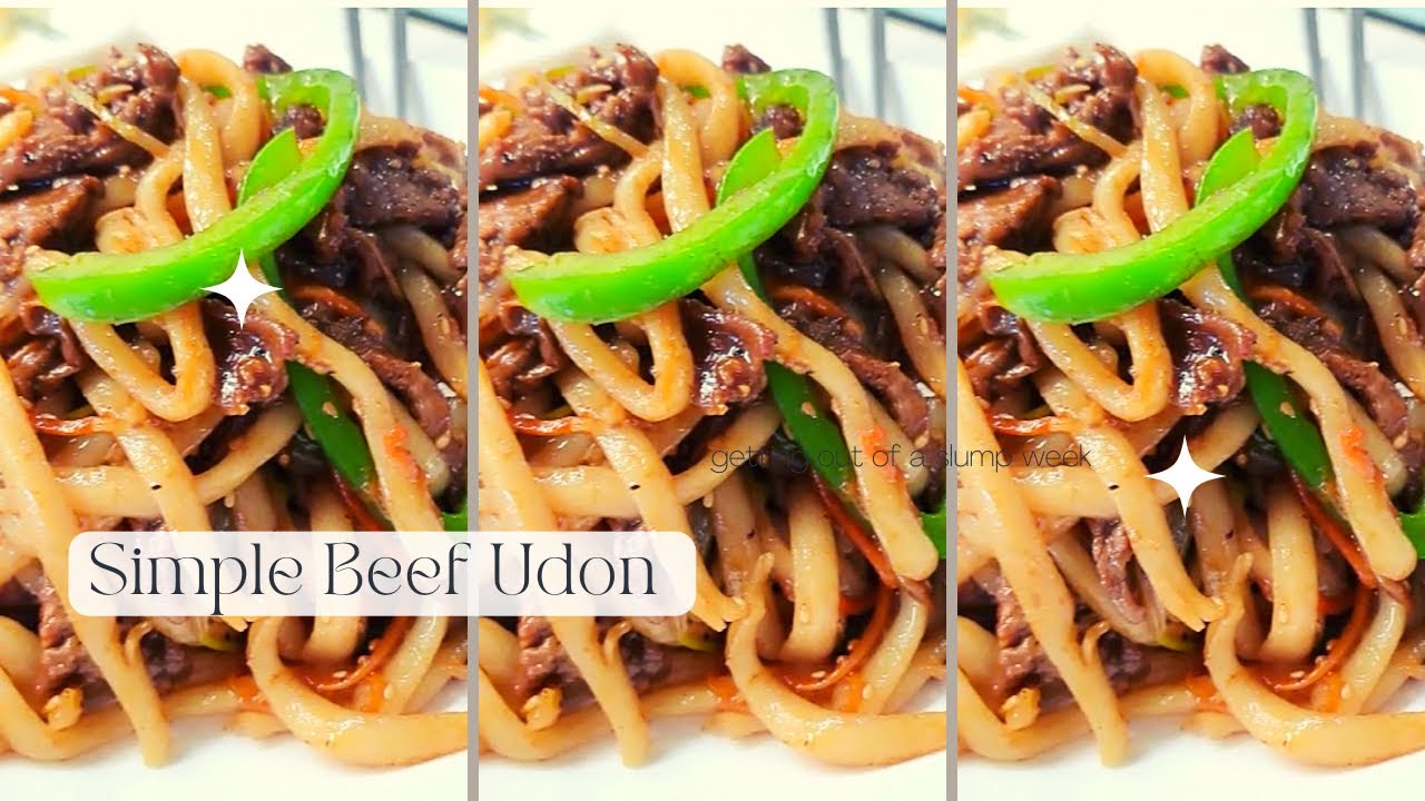 Simple Beef Udong -Quick Easy Recipe - YouTube