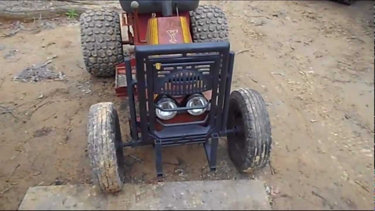 Off Road Yazoo Lawn Mower Conversion - NEW GRILLE and RIDE - YouTube