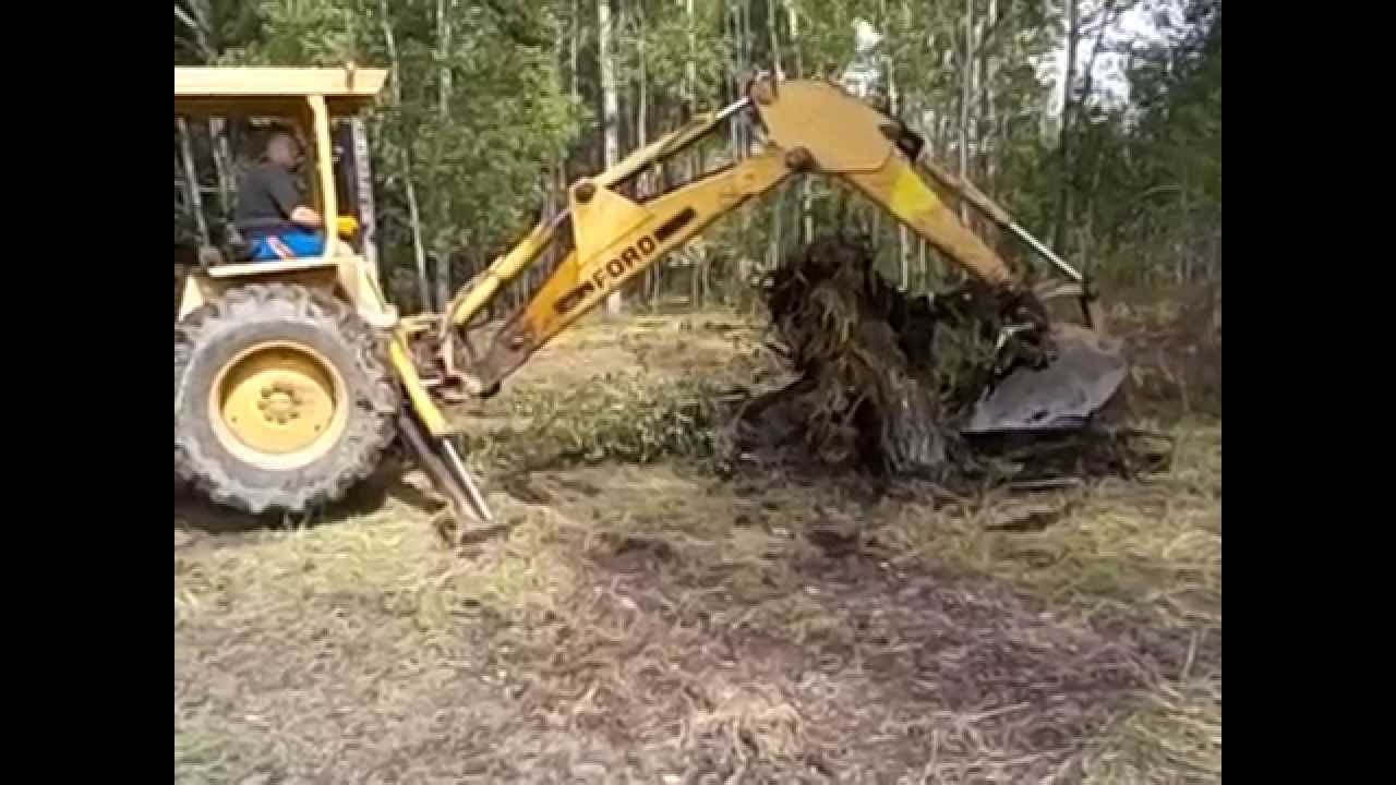 Ford 555 Backhoe Video 2 - YouTube