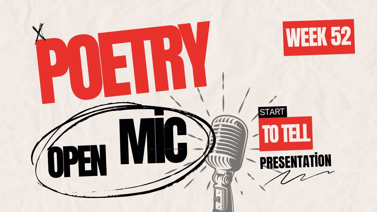 Poetry Open Mic II Start To Tell II Poetry, Shayari II - YouTube