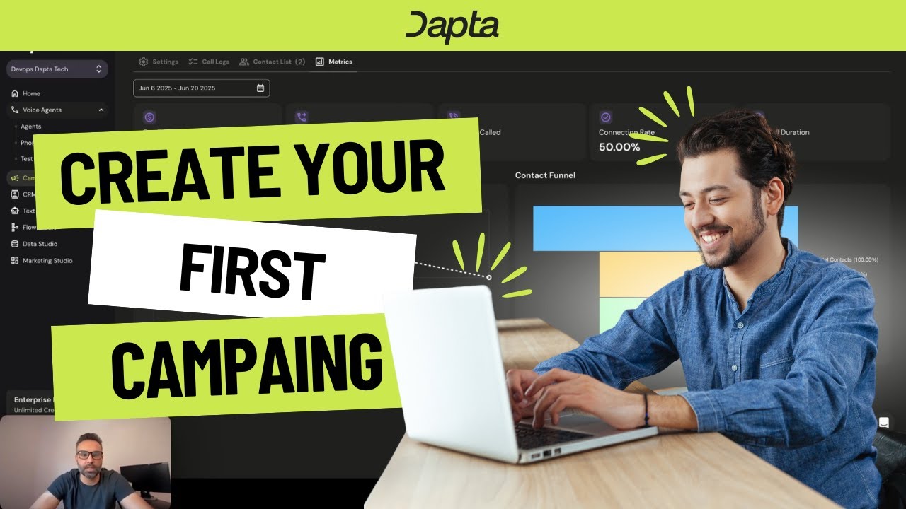 Create a Campaign in Dapta — Step-by-Step Guide to Launch Voice Agent ...