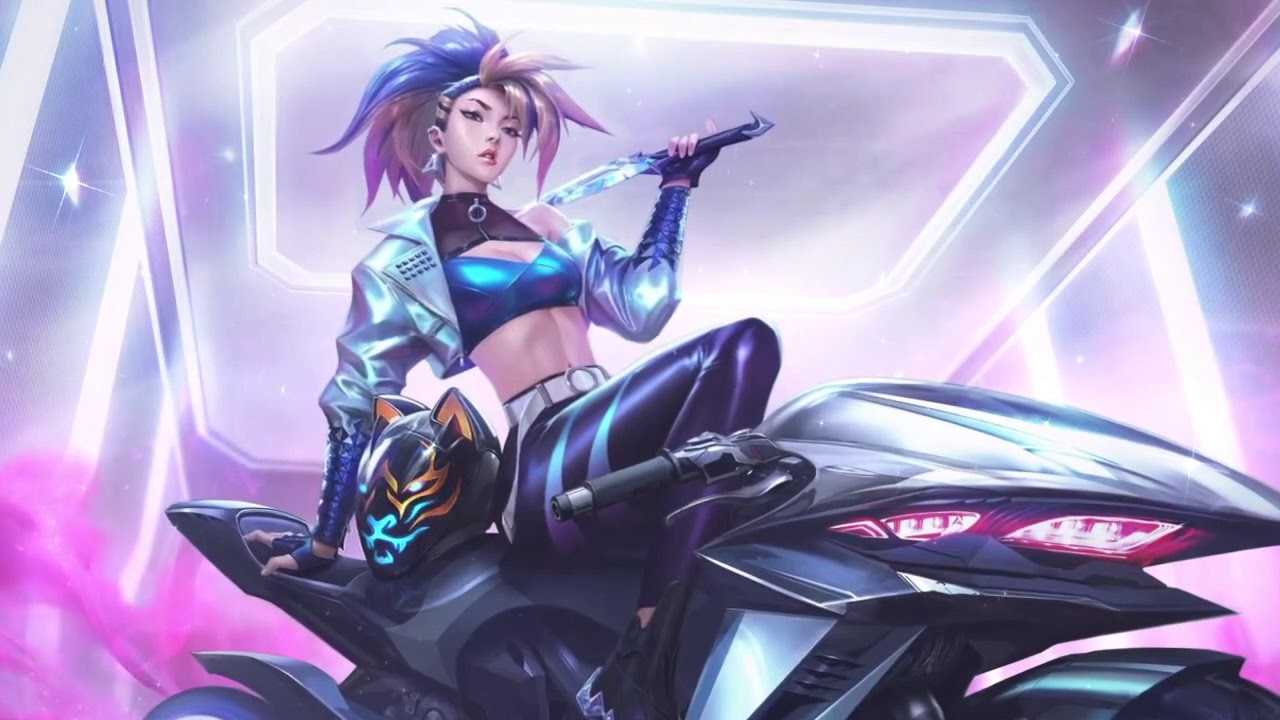 Akali KDA [ALL OUT] - League of Legends (Wallpaper Engine) - YouTube