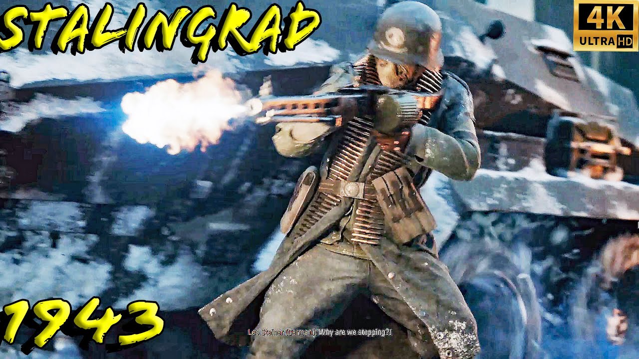 STALINGRAD 1943 WW2 | 4K Ultra High Definition Realistic Graphics | 4K ...