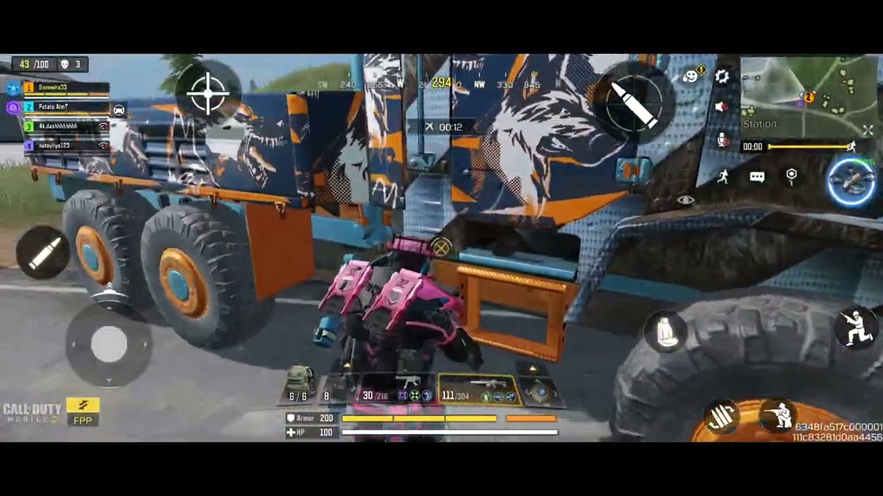 Call of Duty Mobile // CODM // Bus Station GamePlay // Squad // 9 Kills ...