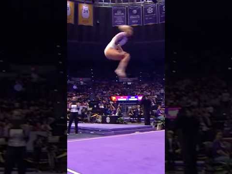 Olivia ‘Livvy’ Dunne Floor Exercise Iowa State @ LSU (1-3-25) 😍🐯