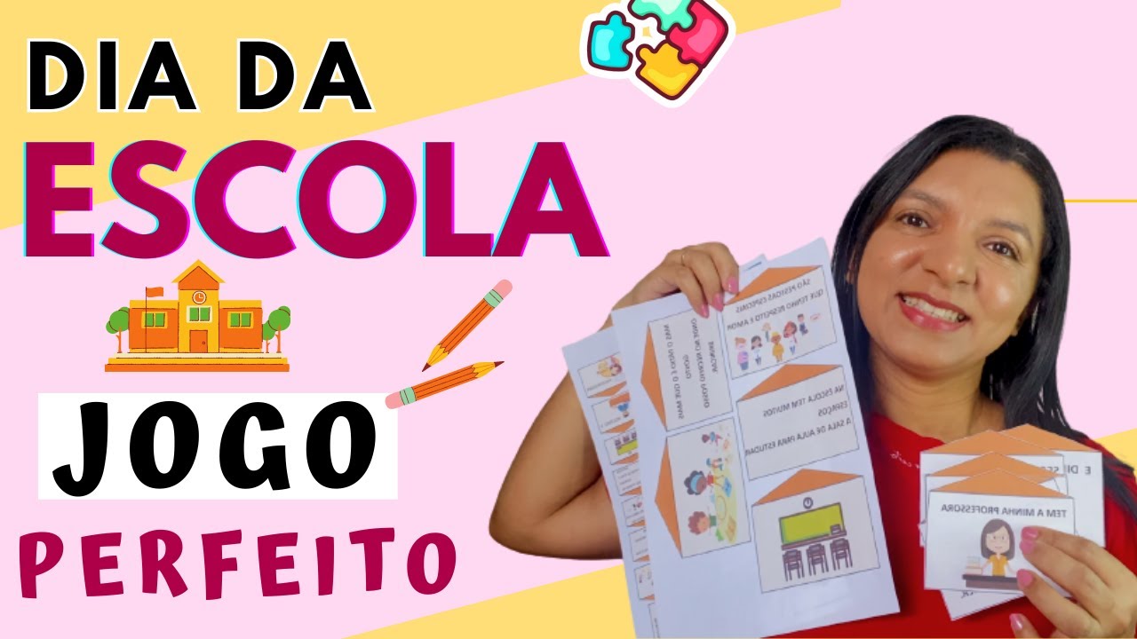 Dia da Escola / Jogo Lúdico - O Caminho até a Escola [1º ao 5º ano ...