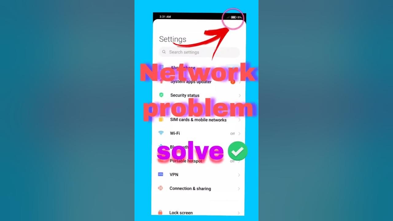 Mobile network problem solved 100% Working Method For All Sim | Network Problem Solutions - YouTube