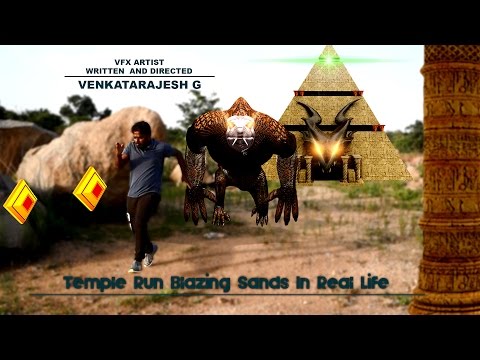 Temple Run Blazing Sands- In Real Life