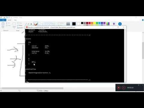 OpenFOAM Intermediate - 24 potentialFoam 3 (applying potentialFoam to pipeflow) - YouTube