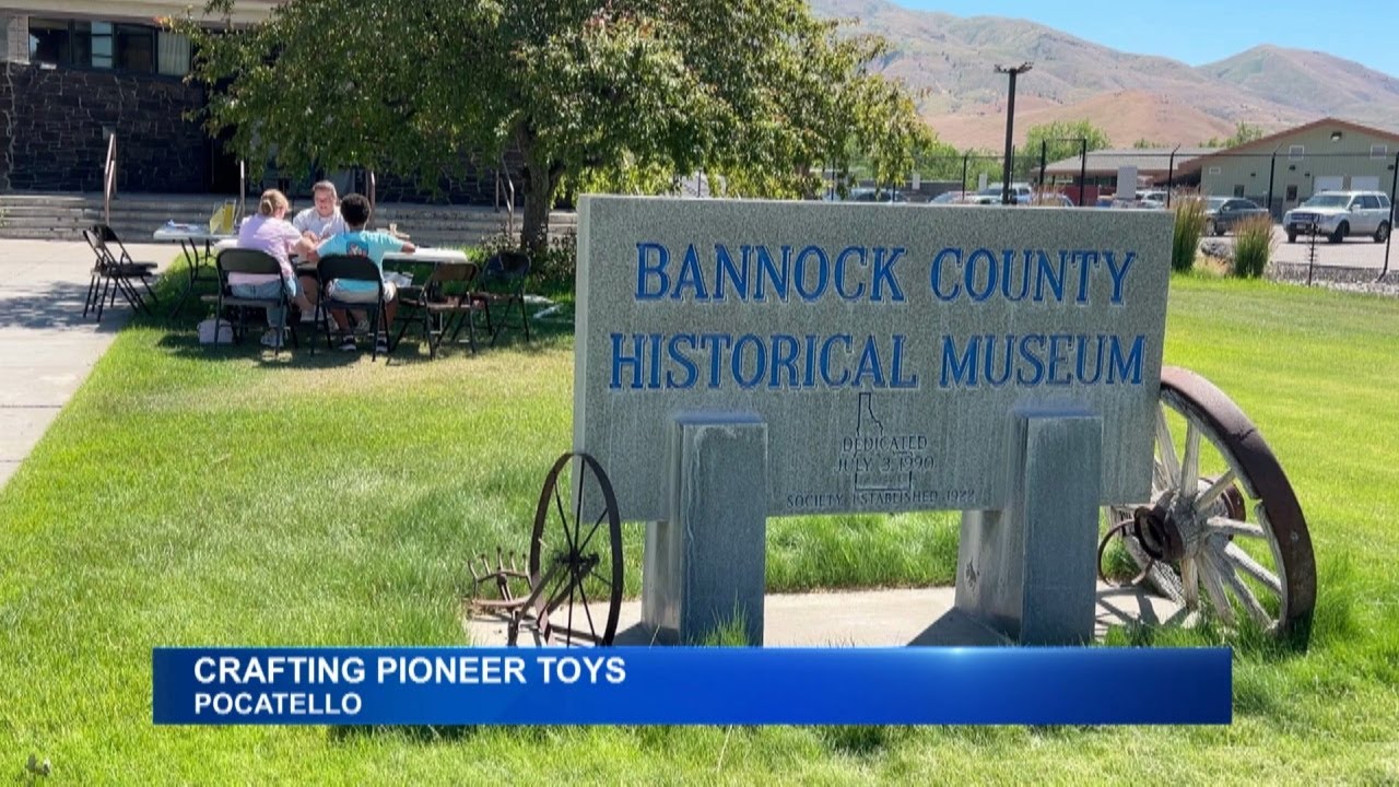 Bannock County Historical Museum Hosts Pioneer Craft Day - YouTube