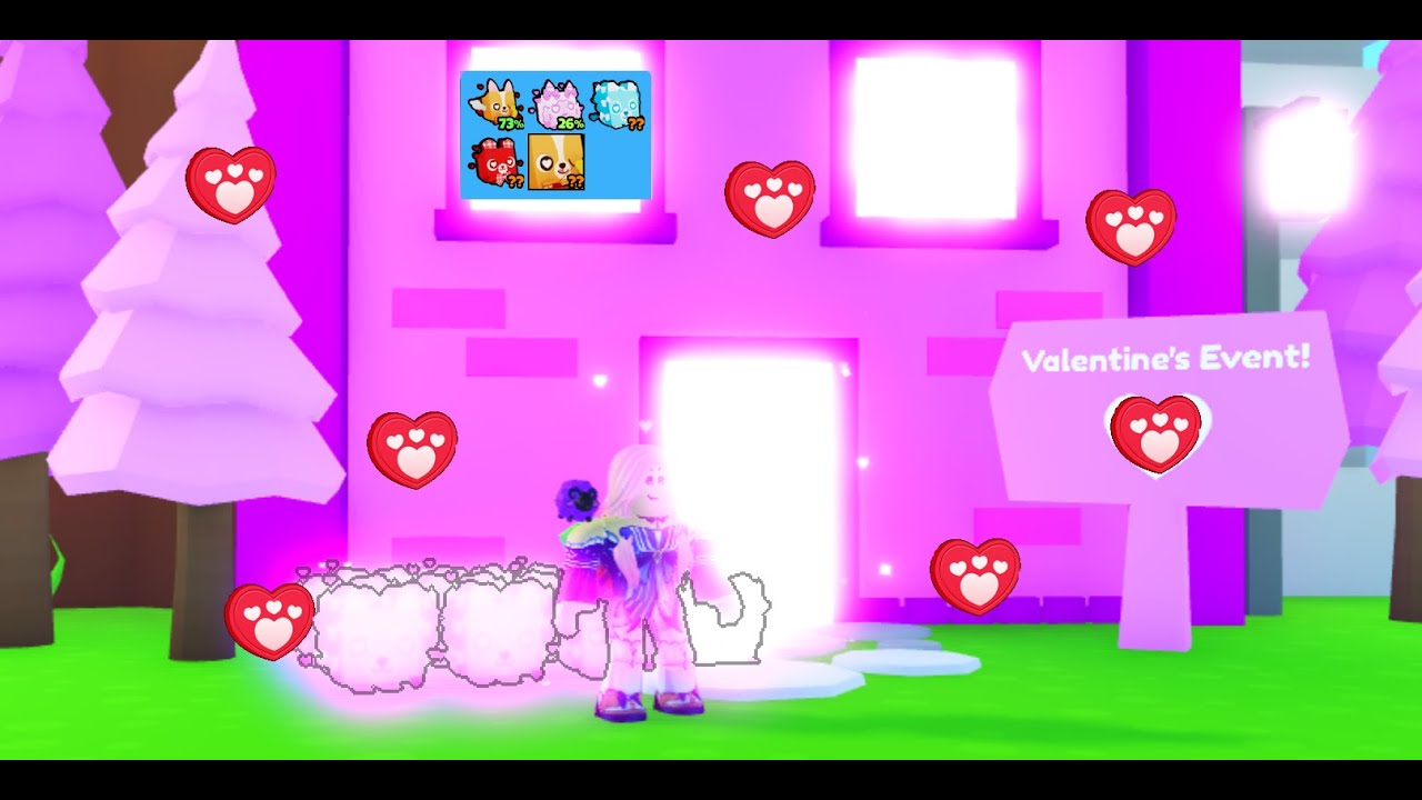 AFK Hatching for Huge Cupid Corgi! Valentine's Day Event! Pet Simulator ...