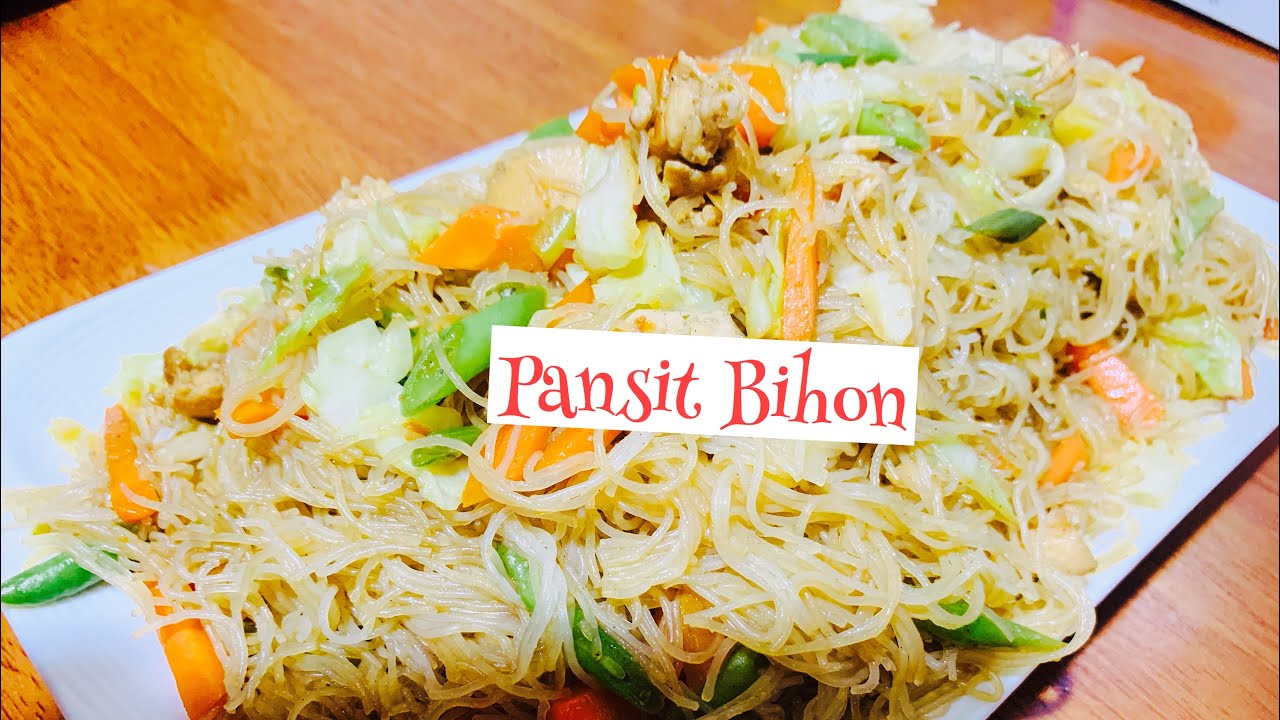 How to cook Pansit Bihon ( Easy way ) - YouTube