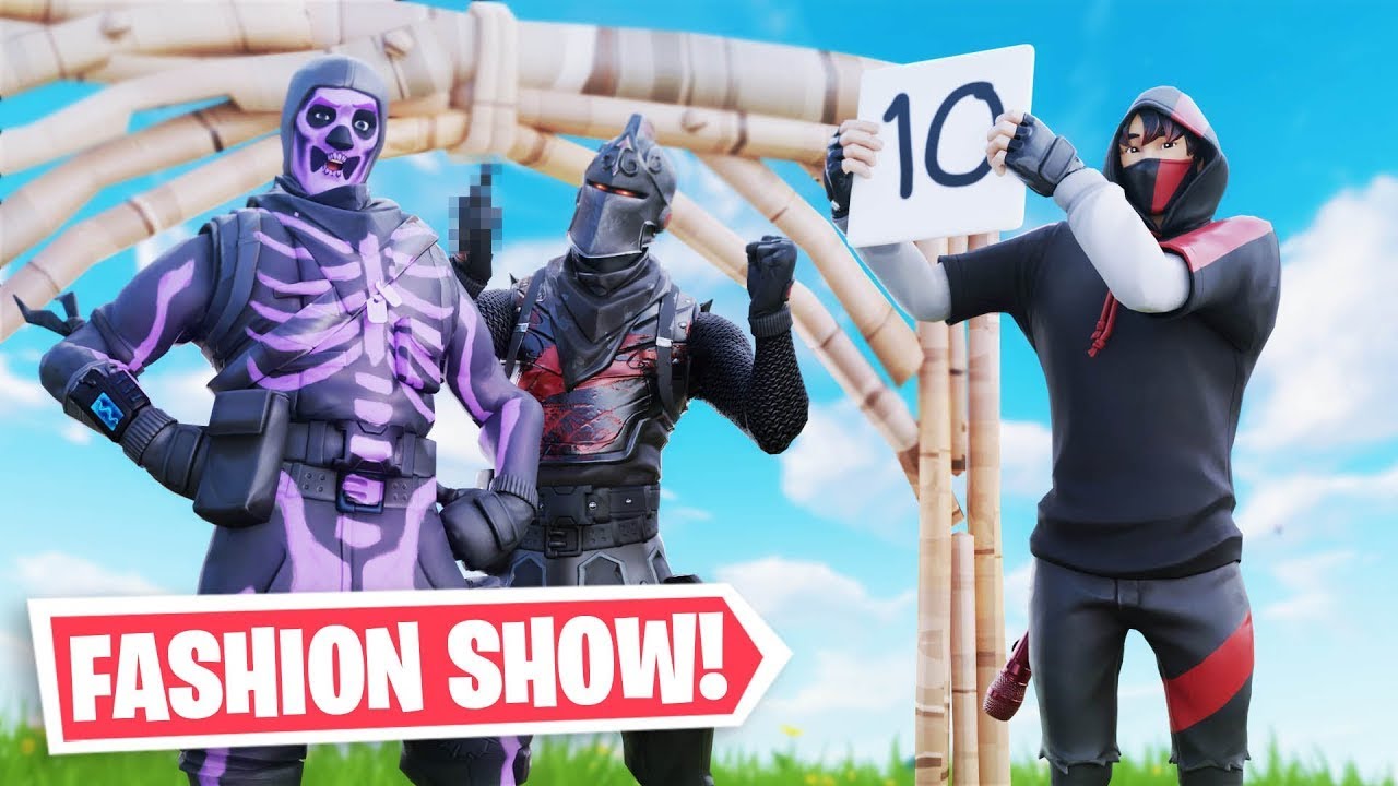 Fortnite FASHION SHOW LIVE! - YouTube