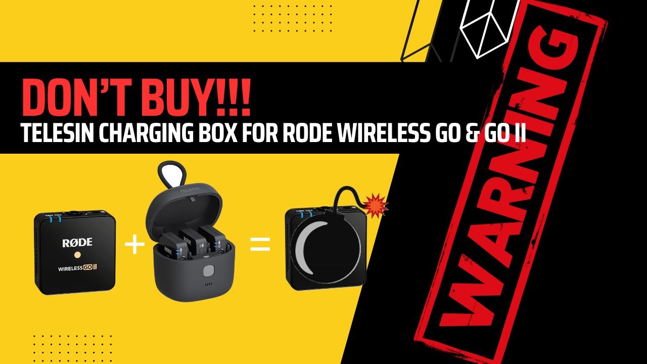 RODE Wireless Go II Charging Box Review: DON'T BUY Until Watching ...