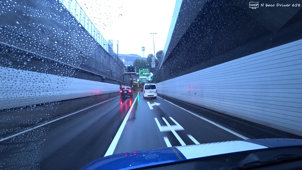 【Japanese Highway】Driving the Tokyo Metropolitan Expressway (Tutumidori ...