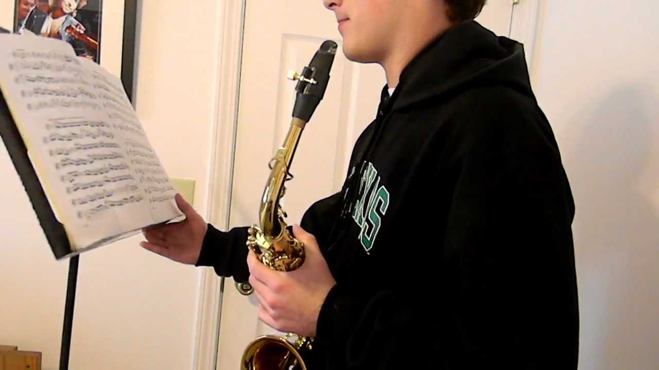 UNT audition Ferling Etude No. 8 - YouTube