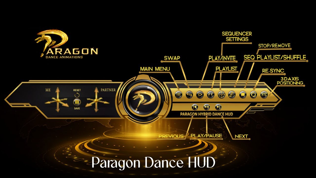 Paragon Dance Animation - Dance HUD [Second Life] - YouTube